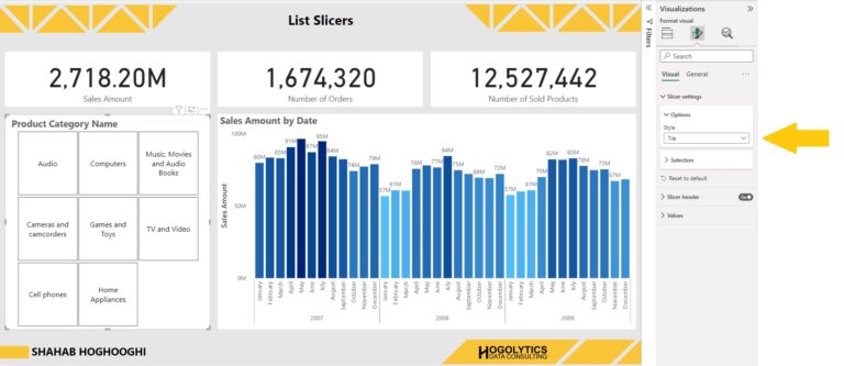 Everything About Slicers in Power BI - HOGOLYTICS